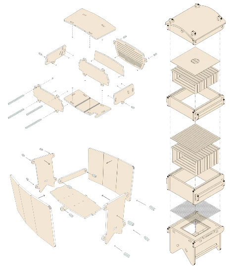 habi-sabi — beehive design
